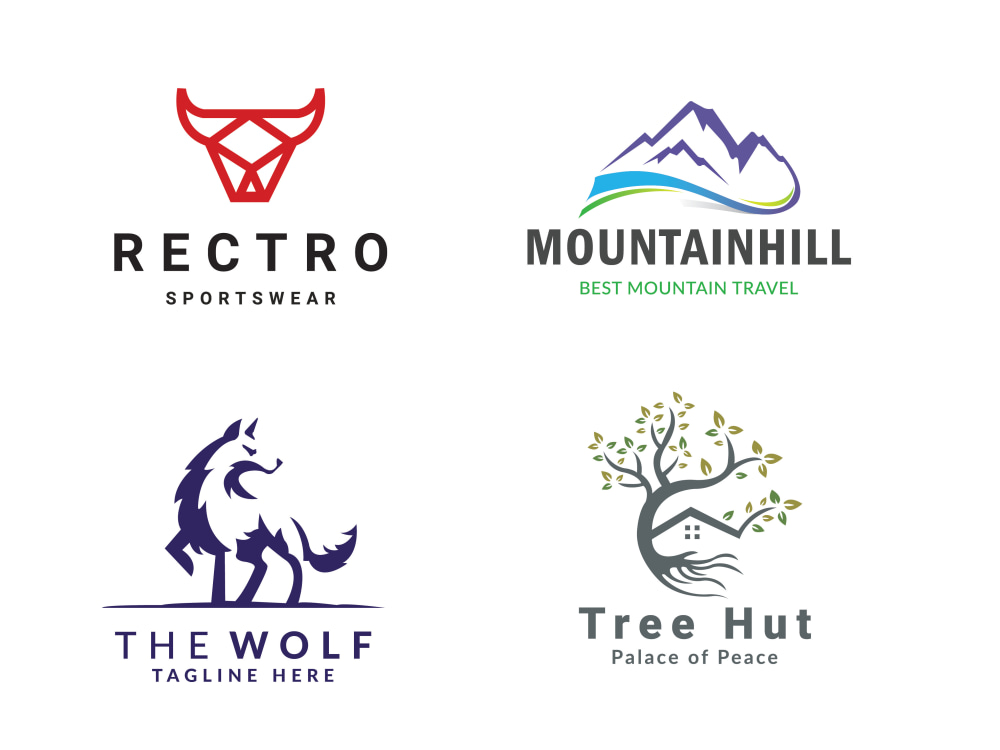 A modern, minimalist, professional logo designed within 8 hours | Upwork