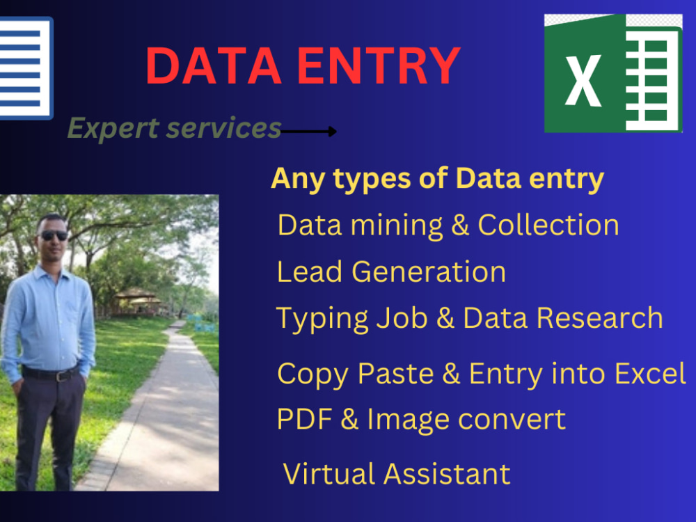 File convert data , email collection and copy paste. | Upwork