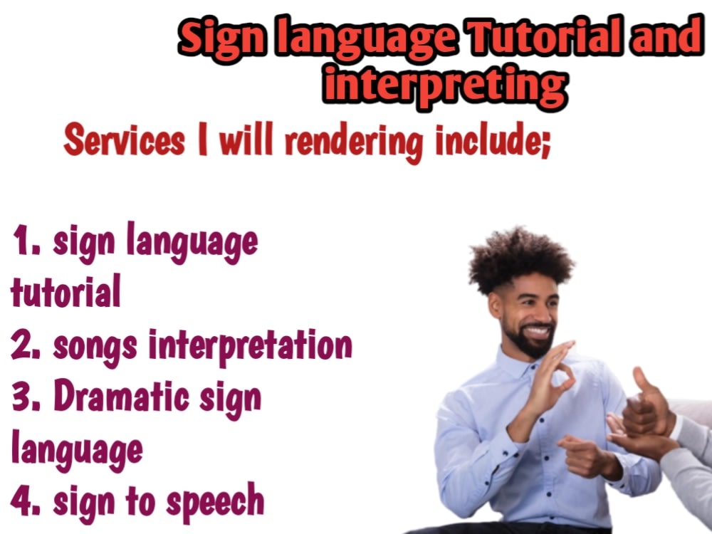 Professional Sign Language Interpretation Services | Upwork