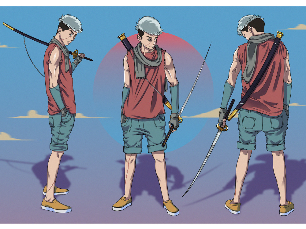 A character design in anime /manga style | Upwork