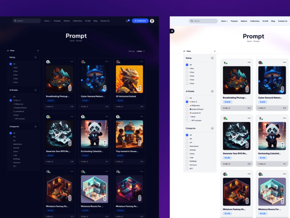 A fantastic AI prompt-selling marketplace | Upwork