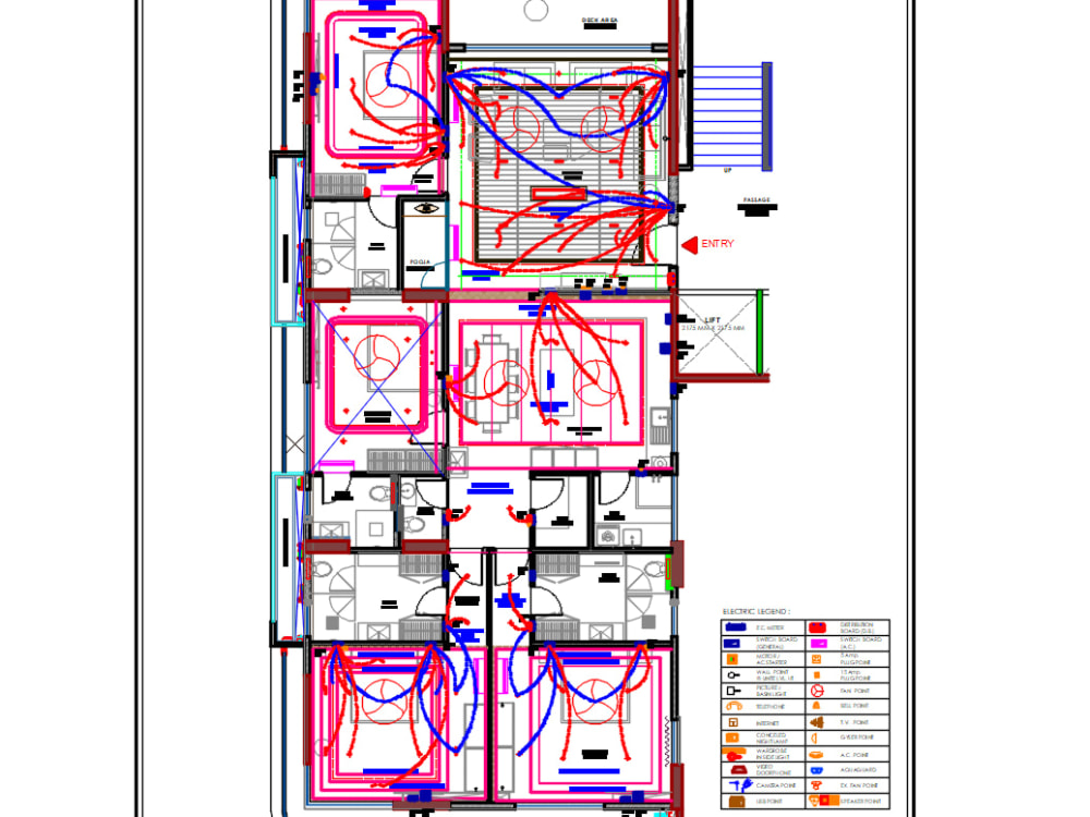 Different style ceiling design with an electrical light point design | Upwork