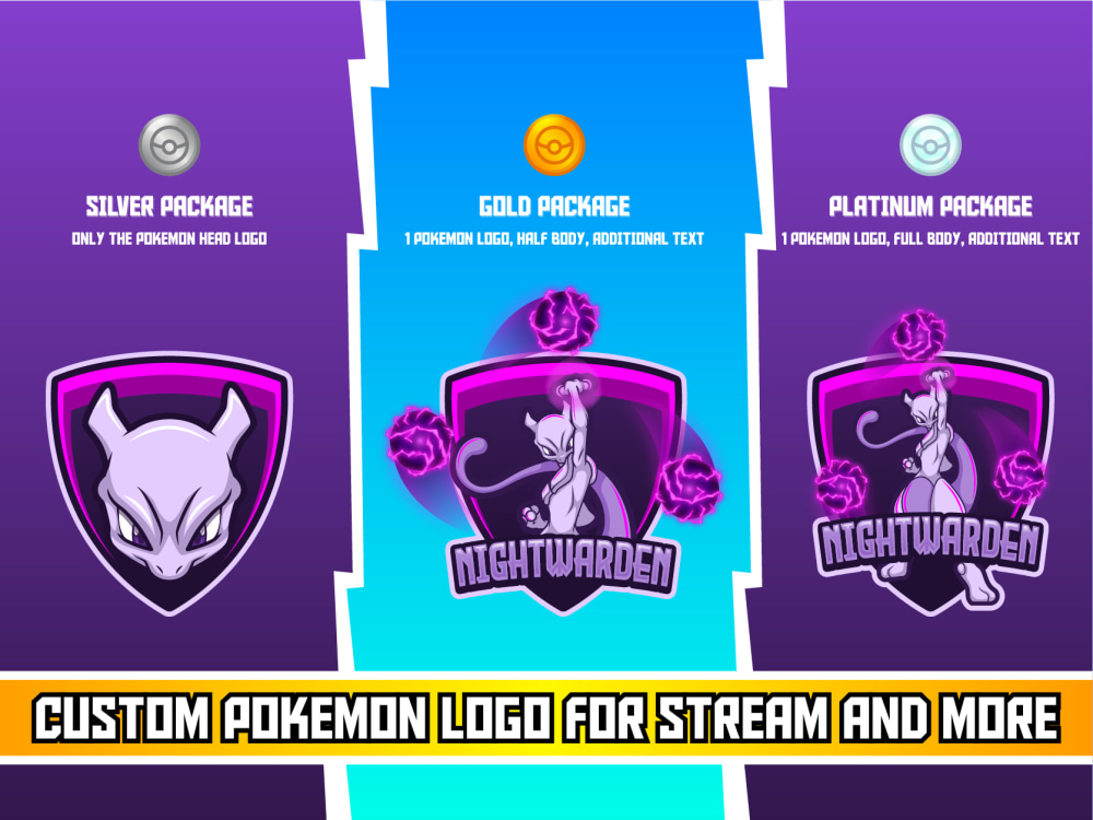 A pokemon logo for streaming and more | Upwork