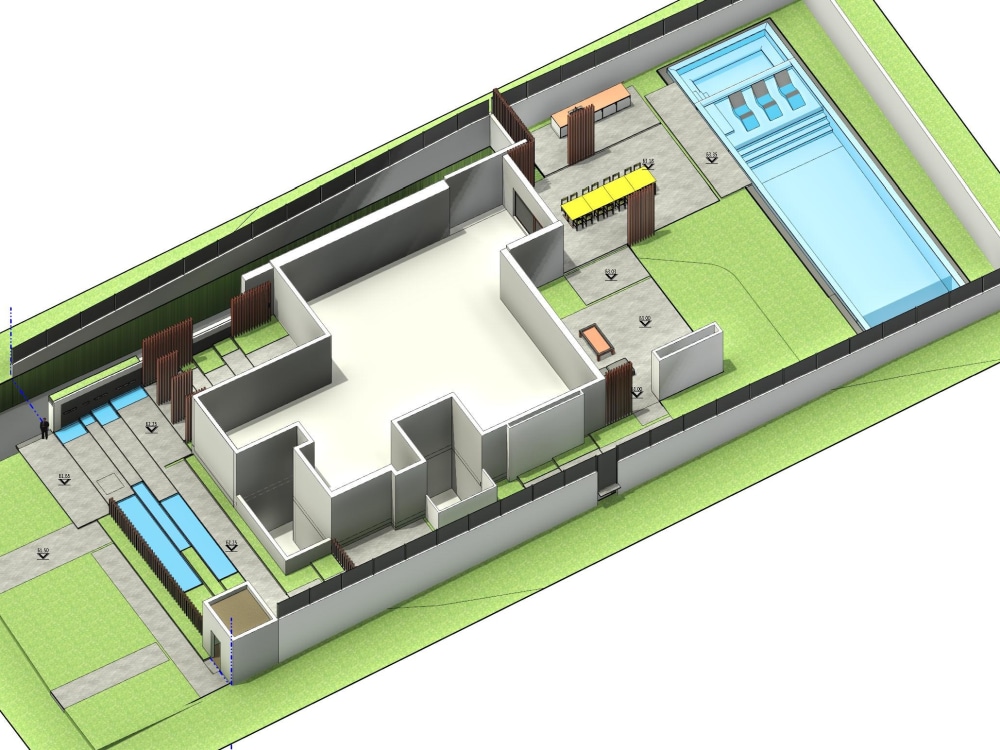 Landscape design project of your site in BIM | Upwork