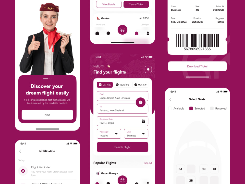 Premium mobile app design for your business | Upwork