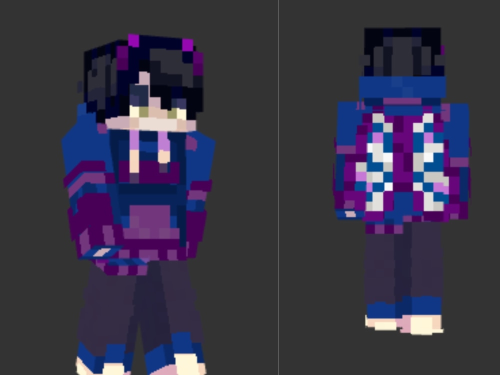 A custom-made Minecraft Skin for 5 dollars. (Java edition) | Upwork