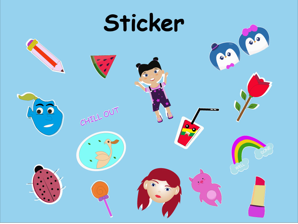 A top-quality sticker design ready to print | Upwork
