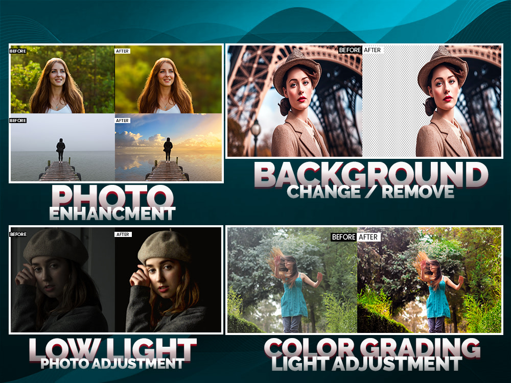 Any kind of Photoshop Editing in few hours. | Upwork