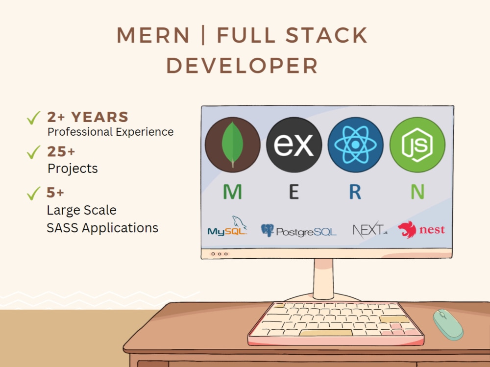 Mern Stack Node Js React Js Express Js Nest Js Next Js Services Upwork