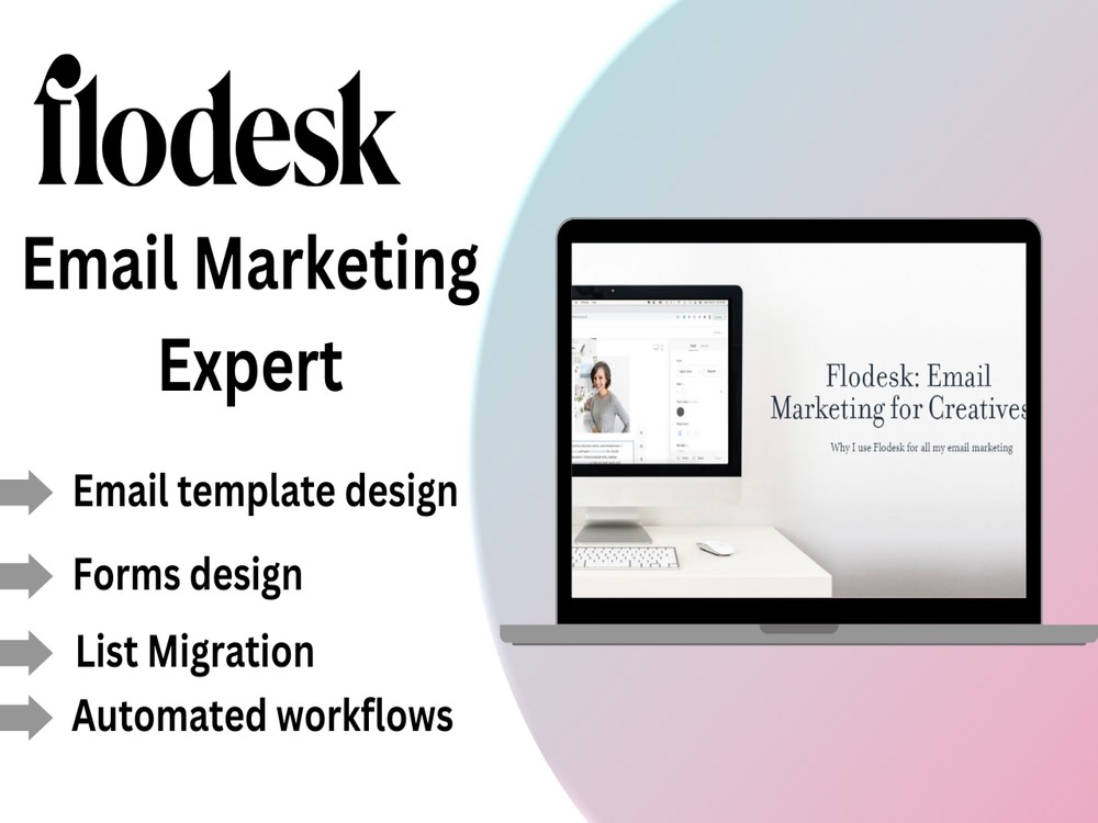 Professional flodesk email marketing email template and automated ...