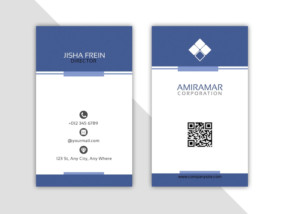 An elegant,fancy business card template | Upwork
