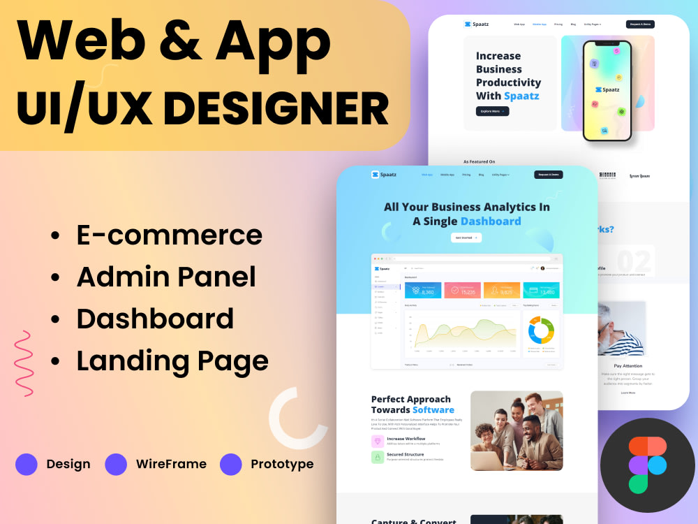 Premium UI UX design of Website and Mobile app in Figma | Upwork