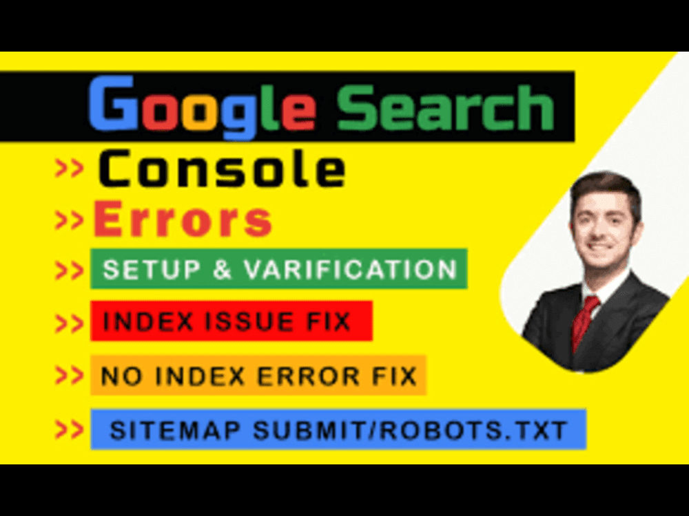 Fix google indexing issue, search console errors, and XML sitemap | Upwork