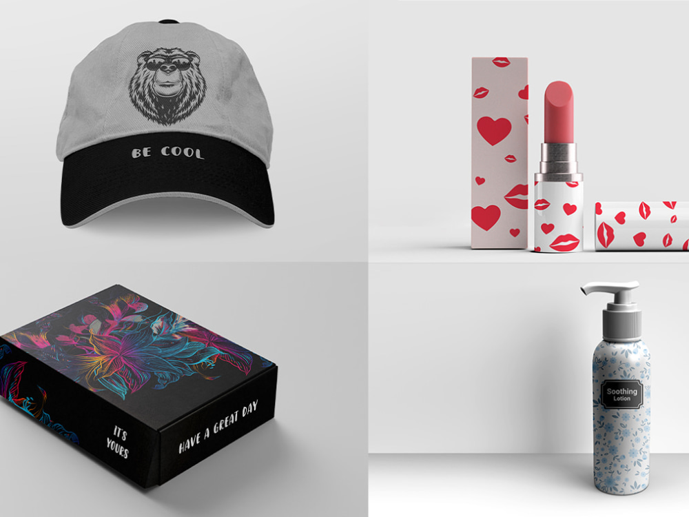 A realistic 3D mockup of your design | Upwork