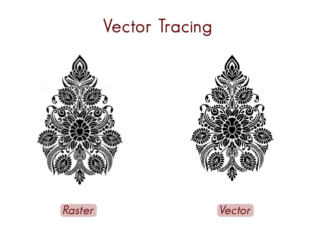 Vector Tracing, Convert Raster to Vector, High Res. Vector File, Outlines | Upwork