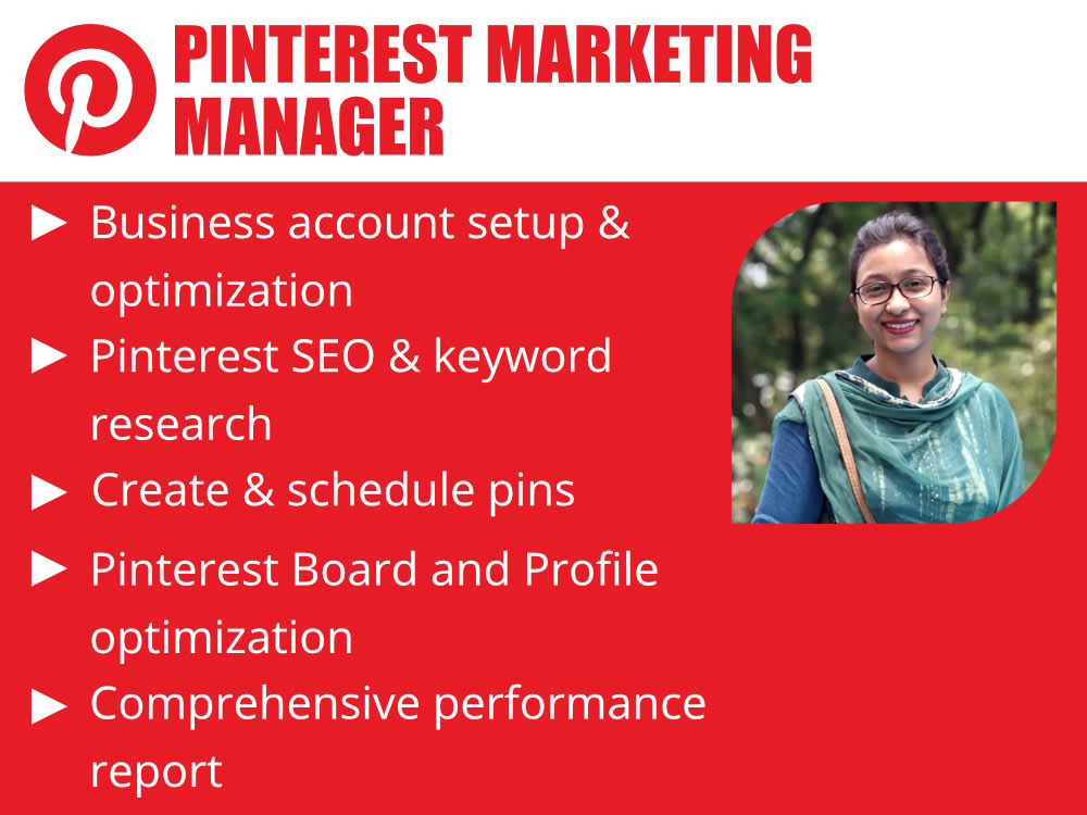 A dedicated Pinterest Account Manager | Upwork