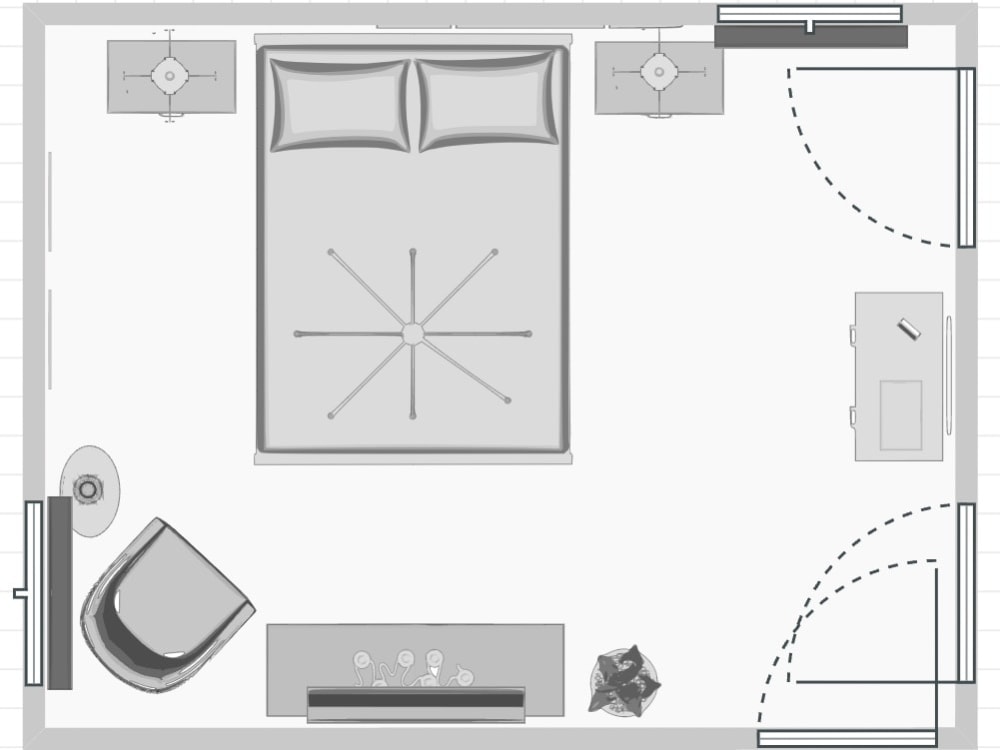 A well-designed floor plan for the best placement of your furniture ...