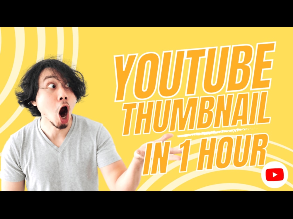 Design 2 attractive video thumbnails in just 1 hour | Upwork