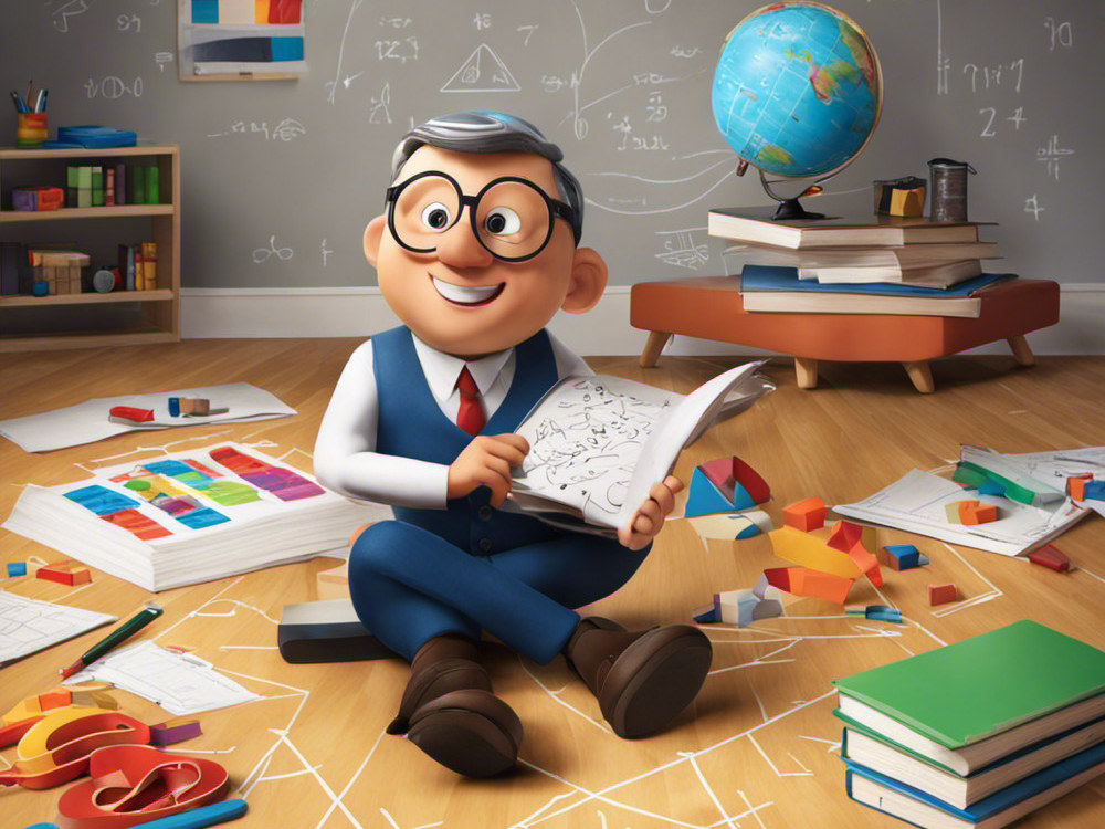 A great educational book design cover for children with colourful ...