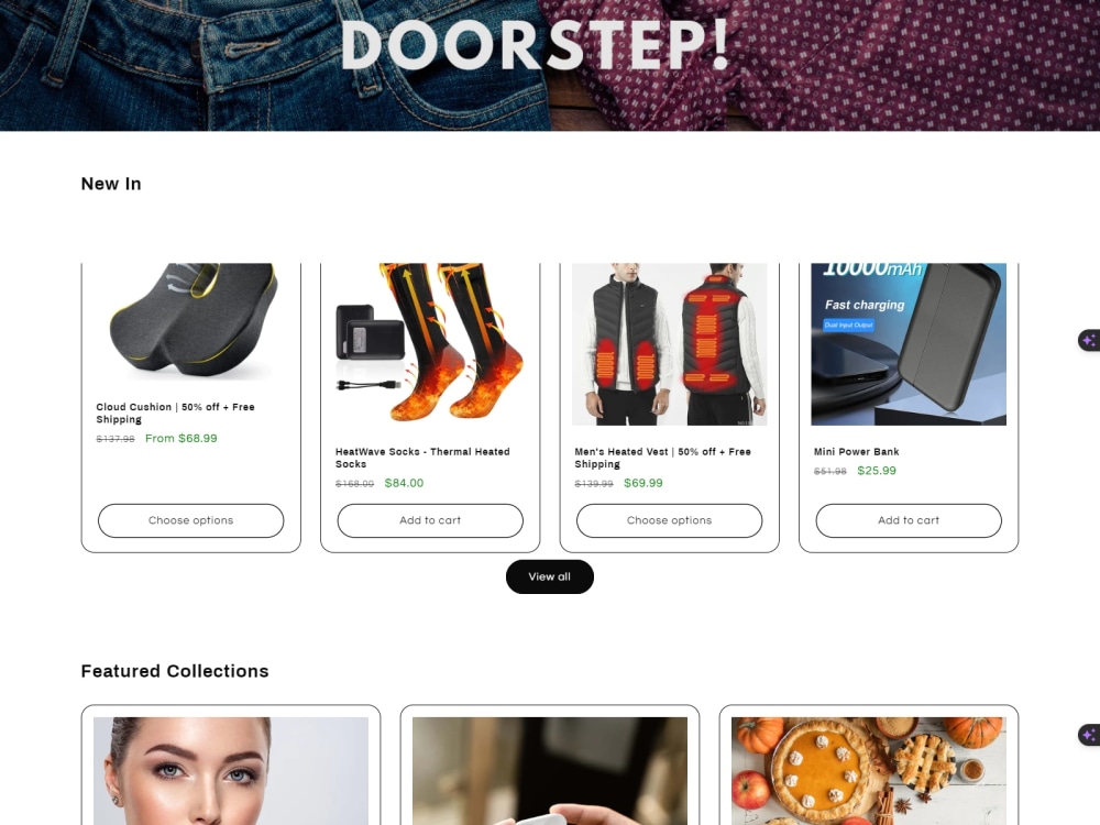 A responsive Shopify store design for Dropshipping and E-commerce | Upwork