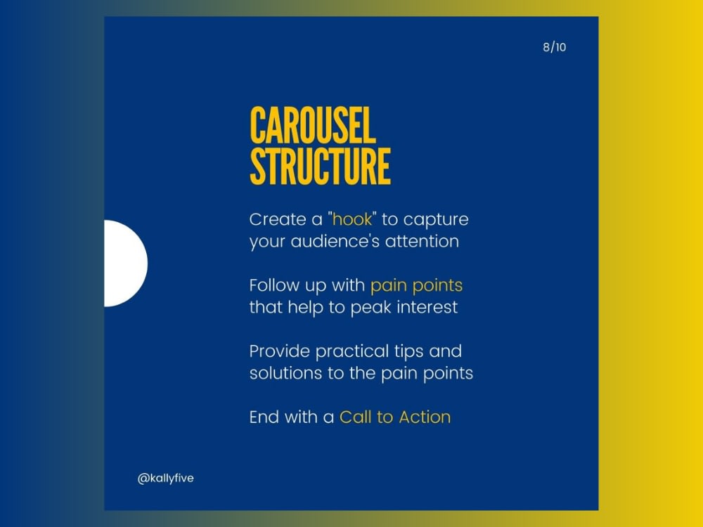 An attractive social media carousel posts for your Instagram | Upwork