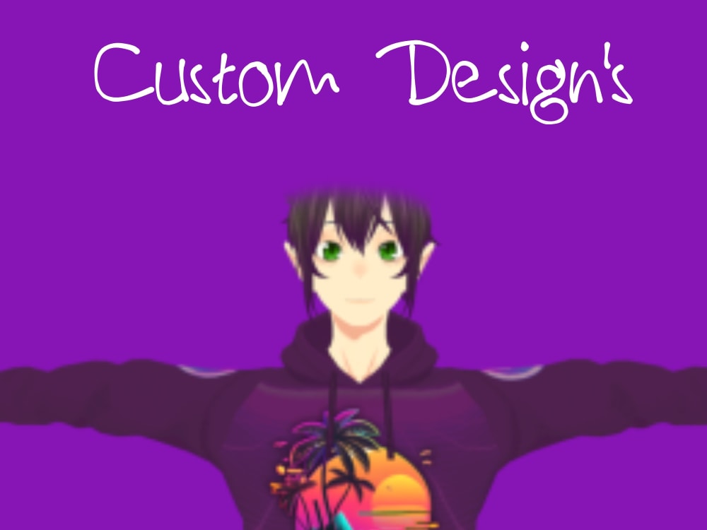 A VTuber or VRchat Avatar using Vroid, custom clothes optional | Upwork