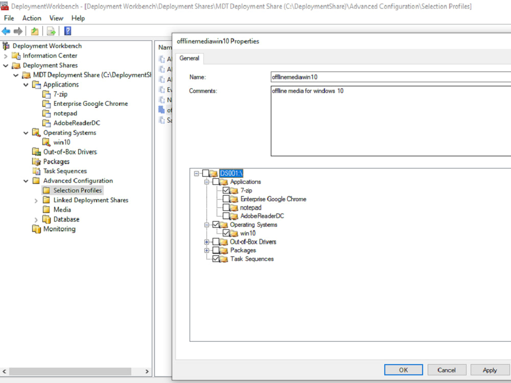 An offline windows 10 media iso file using MDT | Upwork
