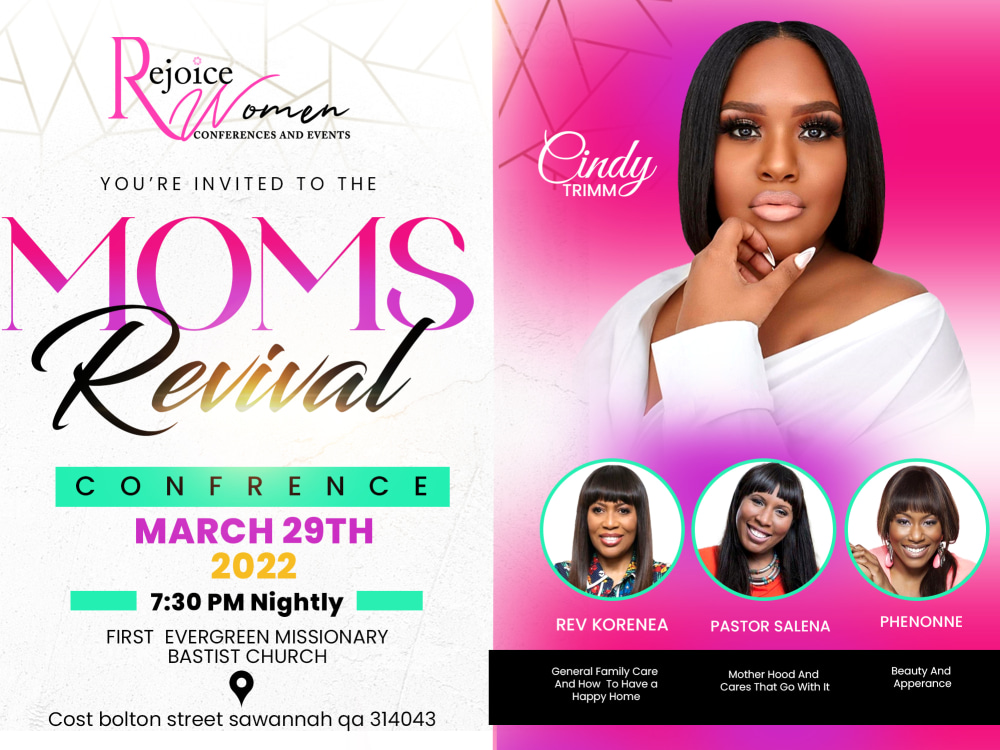 Exceptional event flyer design or postcard design | Upwork