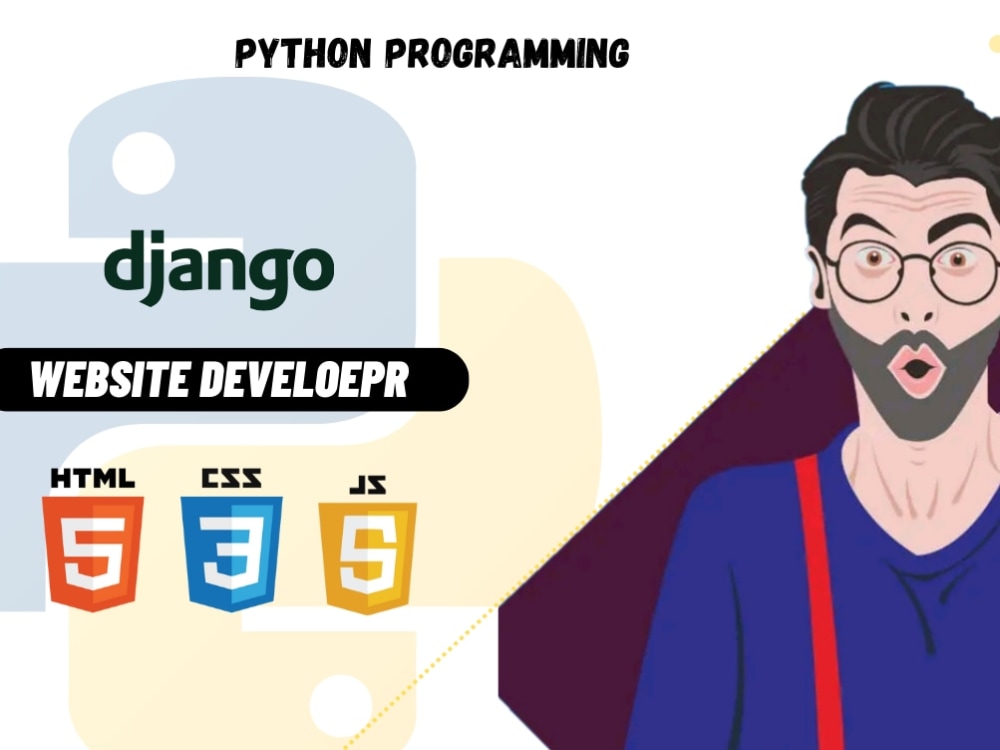 A fantastic website using python django , jquery and bootstrap | Upwork