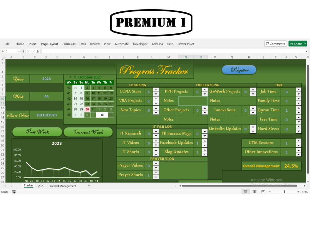 Custom Tracker In Excel With Vba Upwork