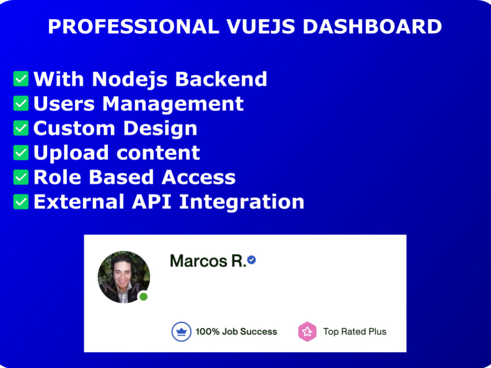 Vuejs Custom Dashboard With NodeJS Backend, ContentUpload, Users ... Vuejs Custom Dashboard With NodeJS Backend, ContentUpload, Users ...