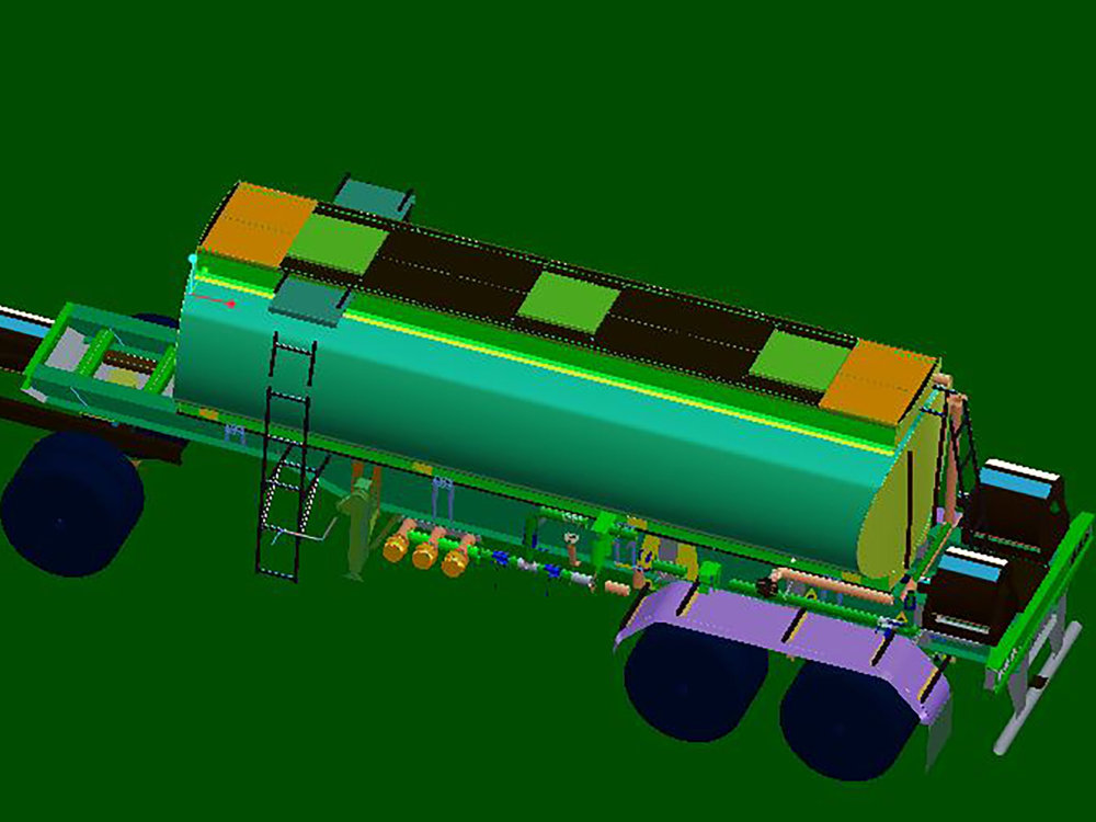 Truck trailer 3d design , 3d cad , 2d cad drawings | Upwork
