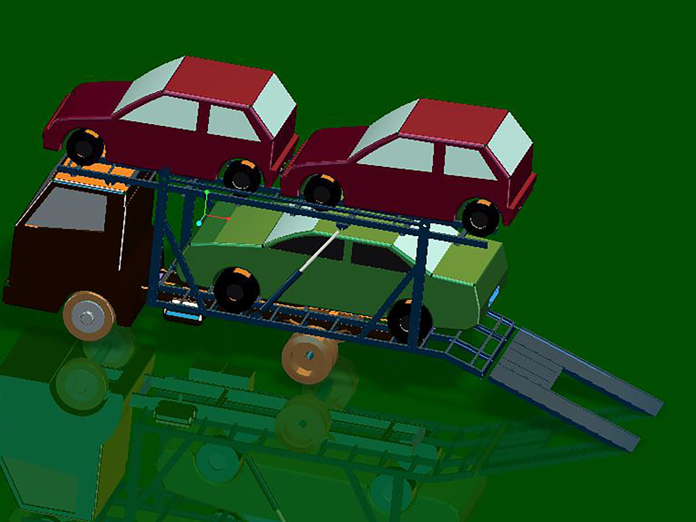 Truck trailer 3d design , 3d cad , 2d cad drawings | Upwork