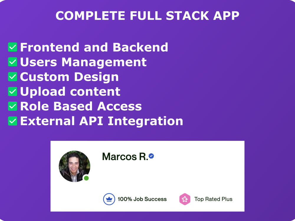 A FullStack App With Users, Roles, Permissions, API Integrations ...