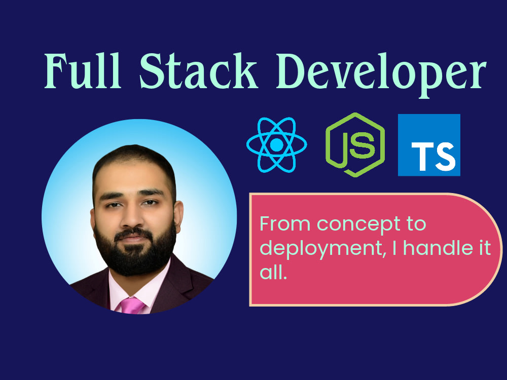 A full stack developer | NEXT.js | React | React Native | MERN | Upwork
