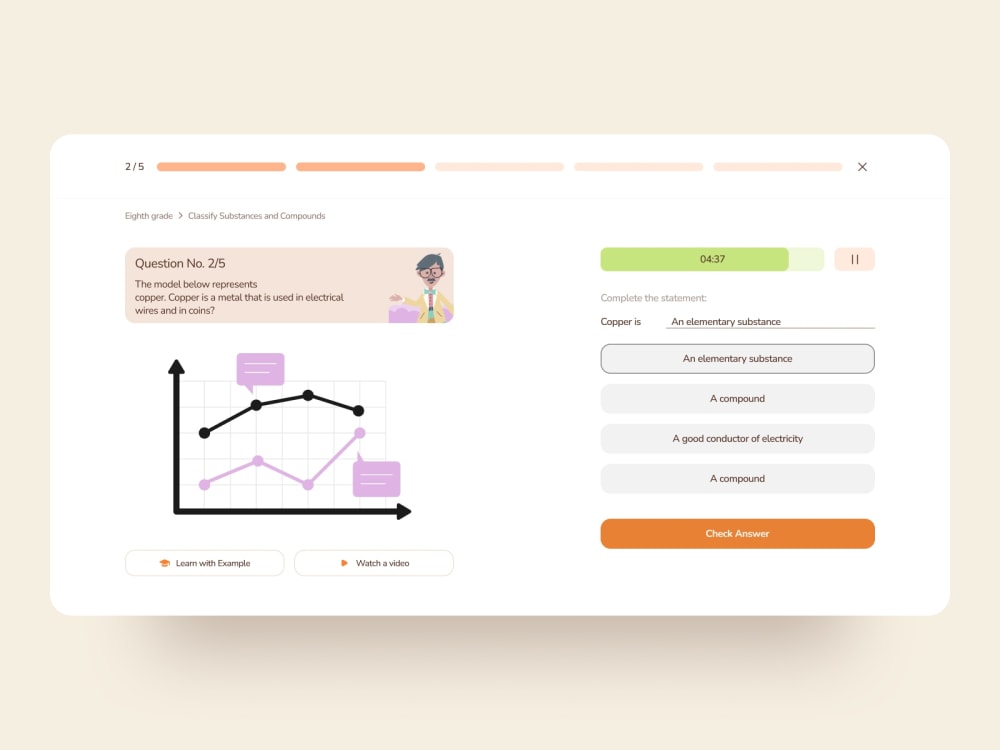 A UI/UX Design Solutions For an Educational Mobile/Web Application ...