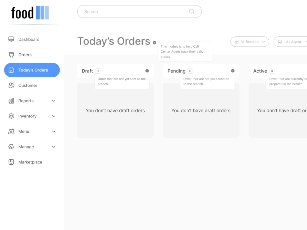 Pos restaurant management UX design in figma | Upwork