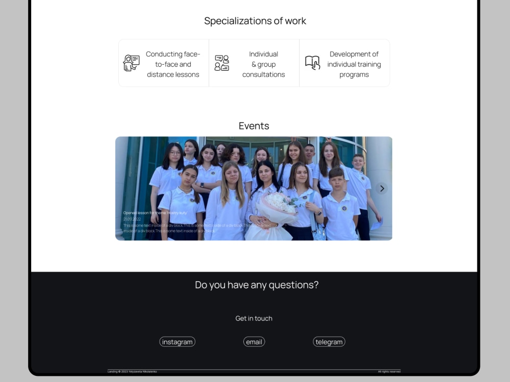 Unique design for your website from scratch on a turnkey basis | Upwork