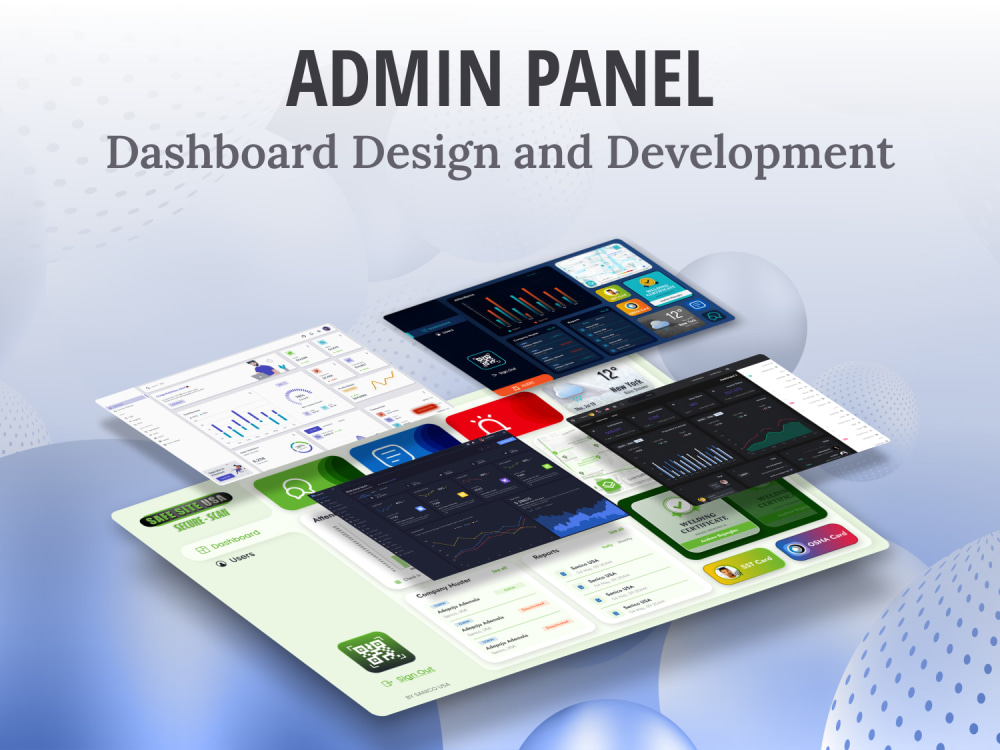 A Professional Admin Panel, Dashboard or Web Portal | Upwork