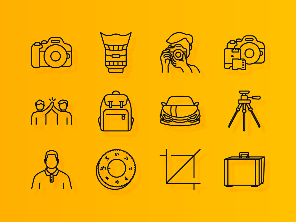 Professionally designed vector icons for your web and app | Upwork