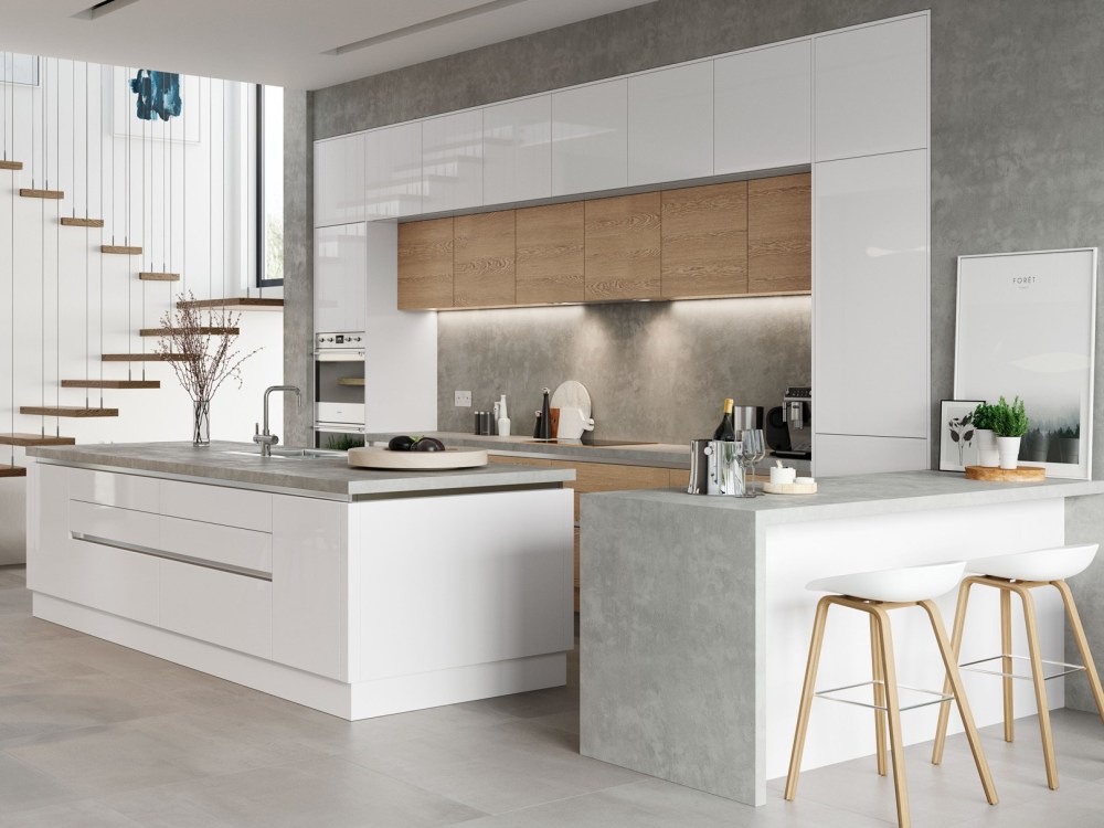 A full kitchen design including high res render images and detailed 2d ...
