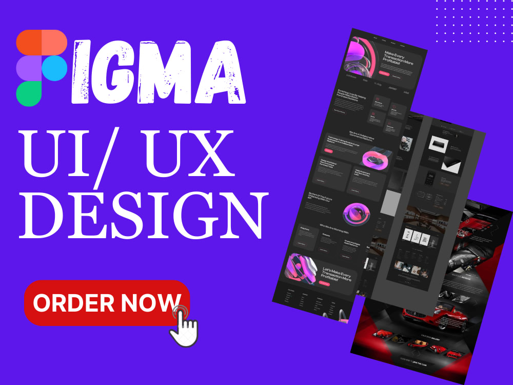 Figma website, figma design, website ui, figma landing page design in figma | Upwork