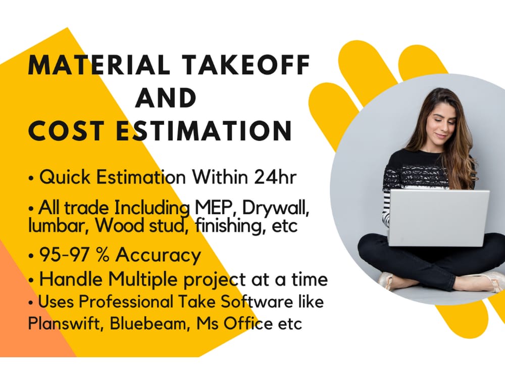 Cost estimation or Material Takeoff and Planswift expert | Upwork