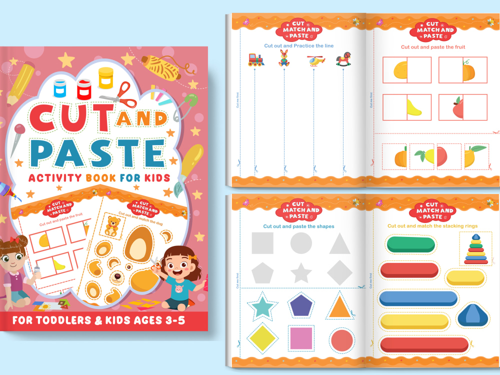 Custom activity books, worksheets, and workbooks for Amazon KDP and ...