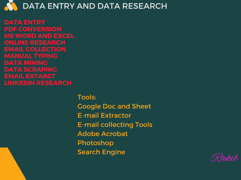 Accurate data entry, manual typing and converting PDF to Word and Excel. | Upwork