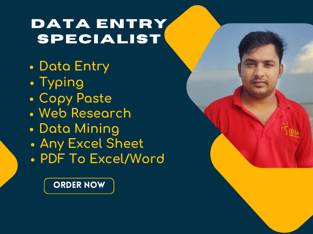 Data entry specialist, Date Entry, Copy Paste, Web Research and Data Mining | Upwork