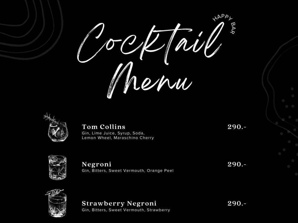 Custom Menu Card Design Services: Make Your Culinary Creations Shine ...