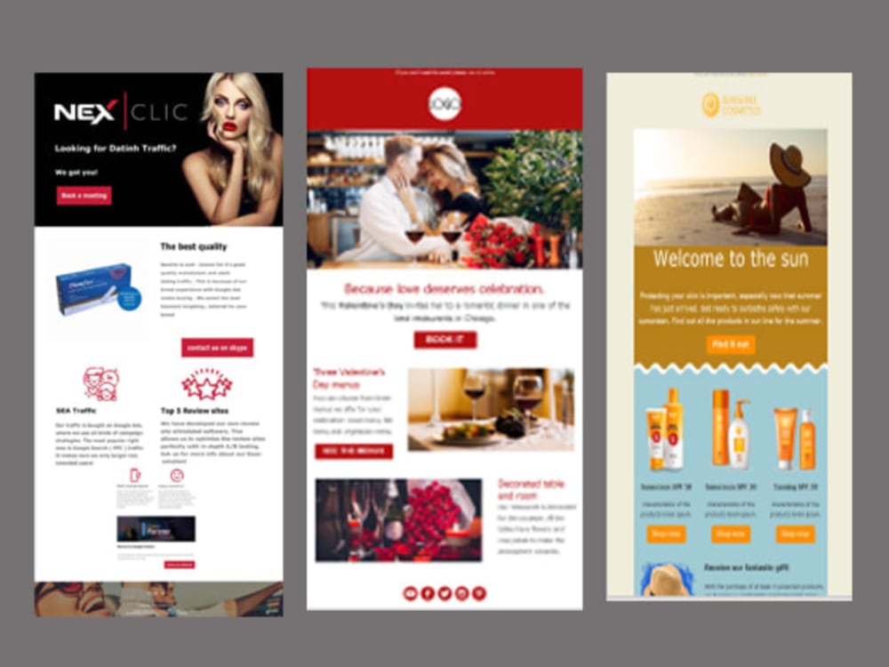 Create Responsive HTML Email Templates for Newsletters | Upwork