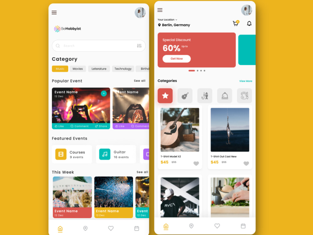 An eye catchy website design UI/UX, Web design/website designer | Upwork