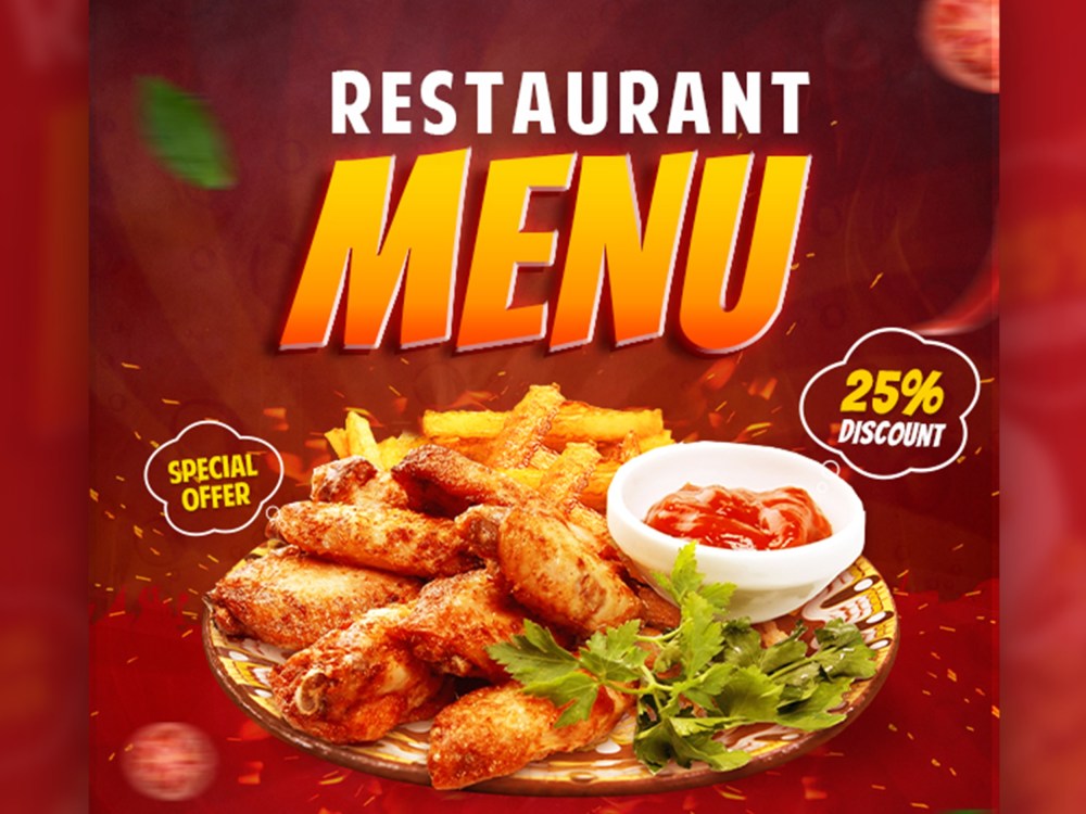 Creative and innovative menu layout and design | Upwork